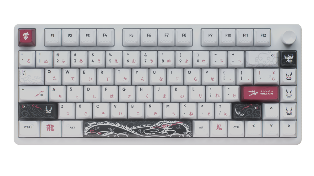 Yuki Aim x Demon1 - Glass Mousepad